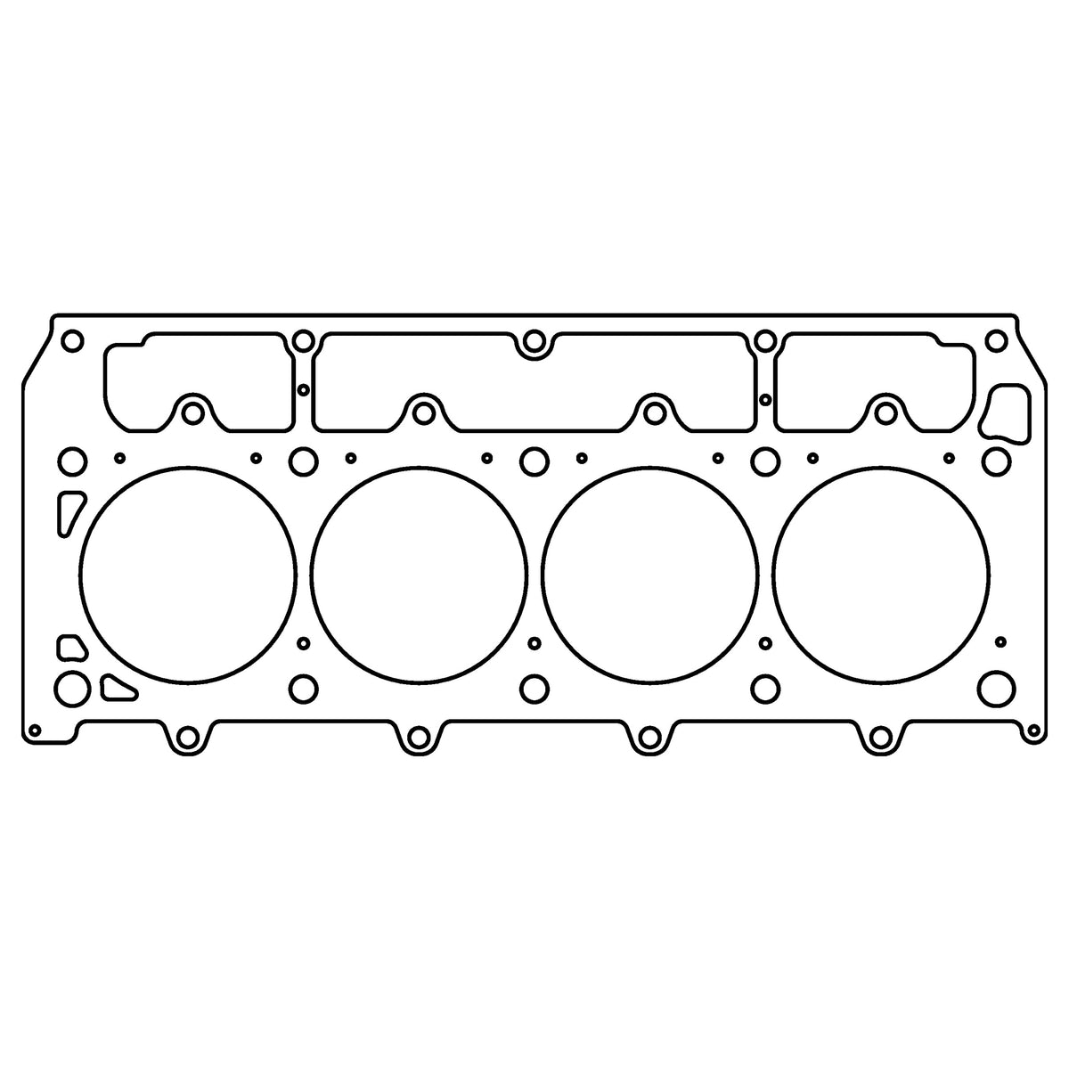 Cometic GM LSX Gen-4 Small Block V8 .050" MLX Cylinder Head Gasket, 4 ...