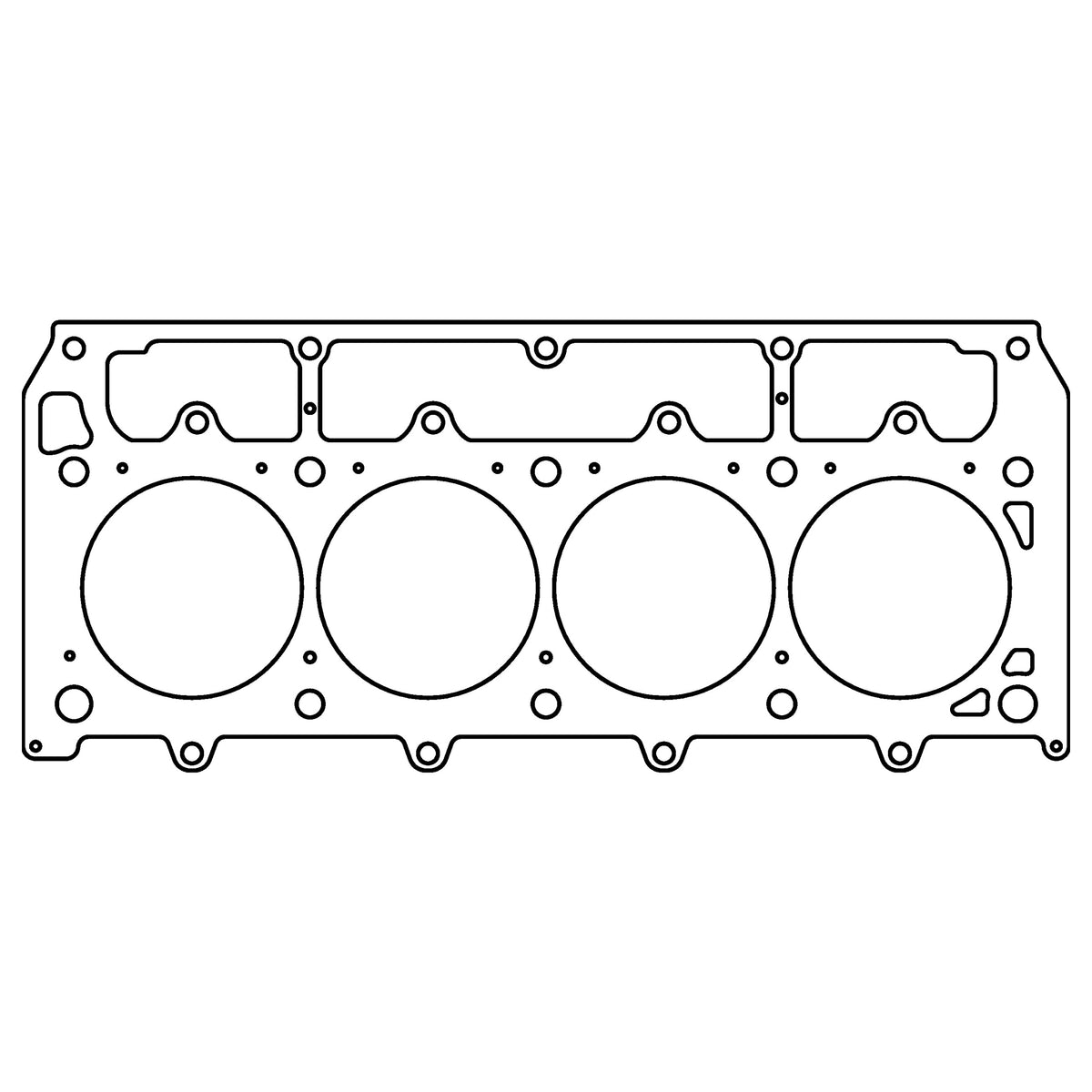 Cometic GM LSX Gen-4 Small Block V8 .050" MLX Cylinder Head Gasket, 4 ...