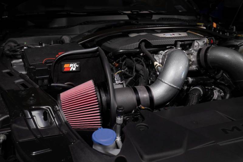K&N 2024+ Ford Mustang V8 5.0L Typhoon Performance Air Intake System ...