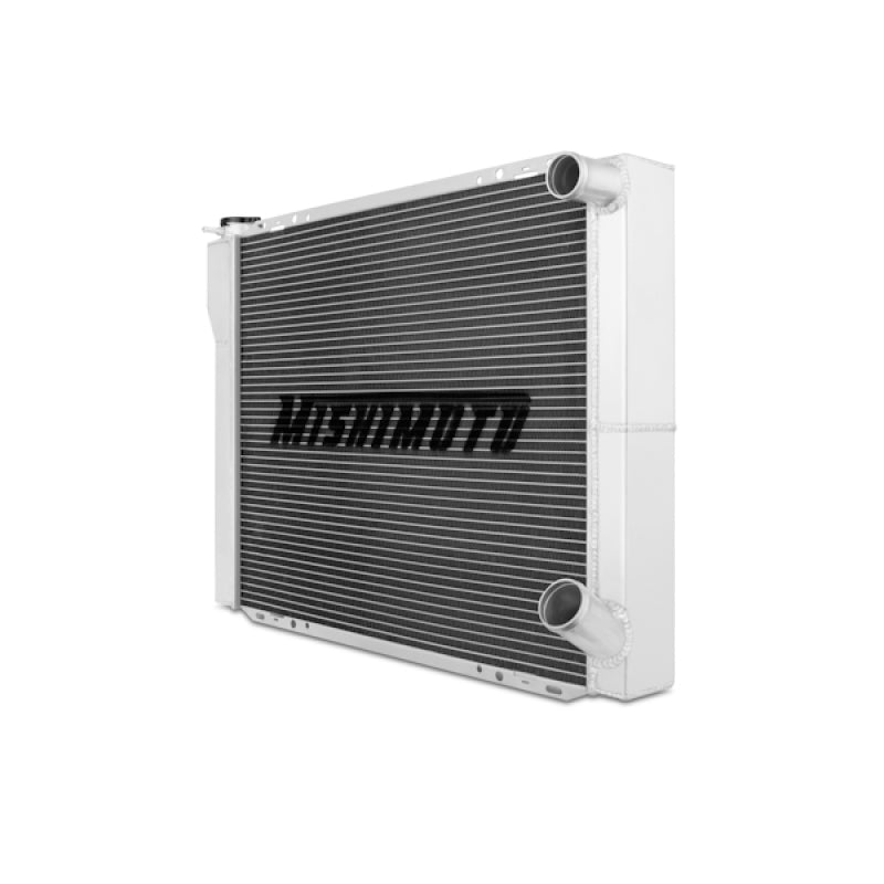 Mishimoto Universal Dual Pass Race Radiator 27x19x3 Inches Aluminum Ra ...