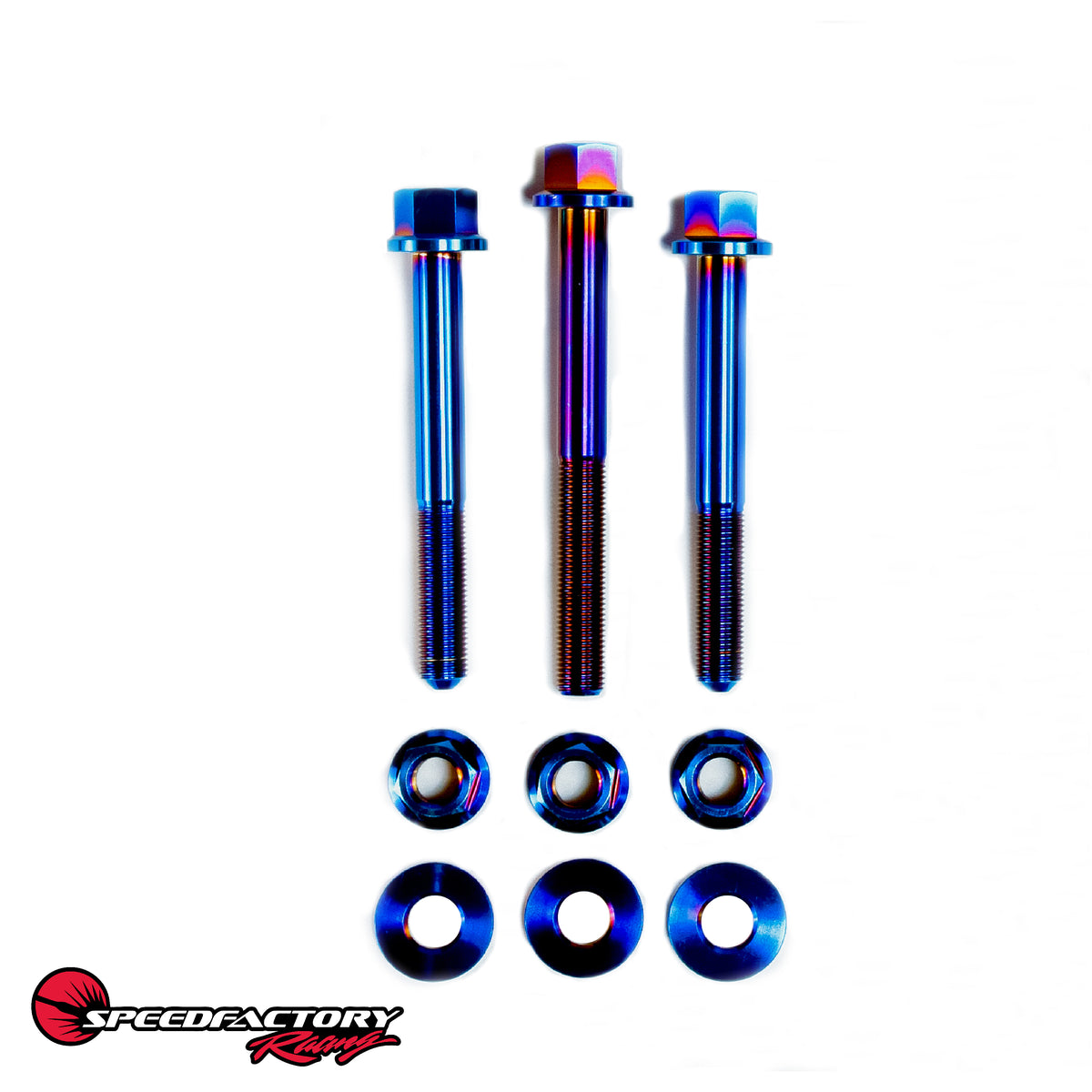 SpeedFactory Racing Titanium EG / DC / EK Engine Mount Hardware Kits ...