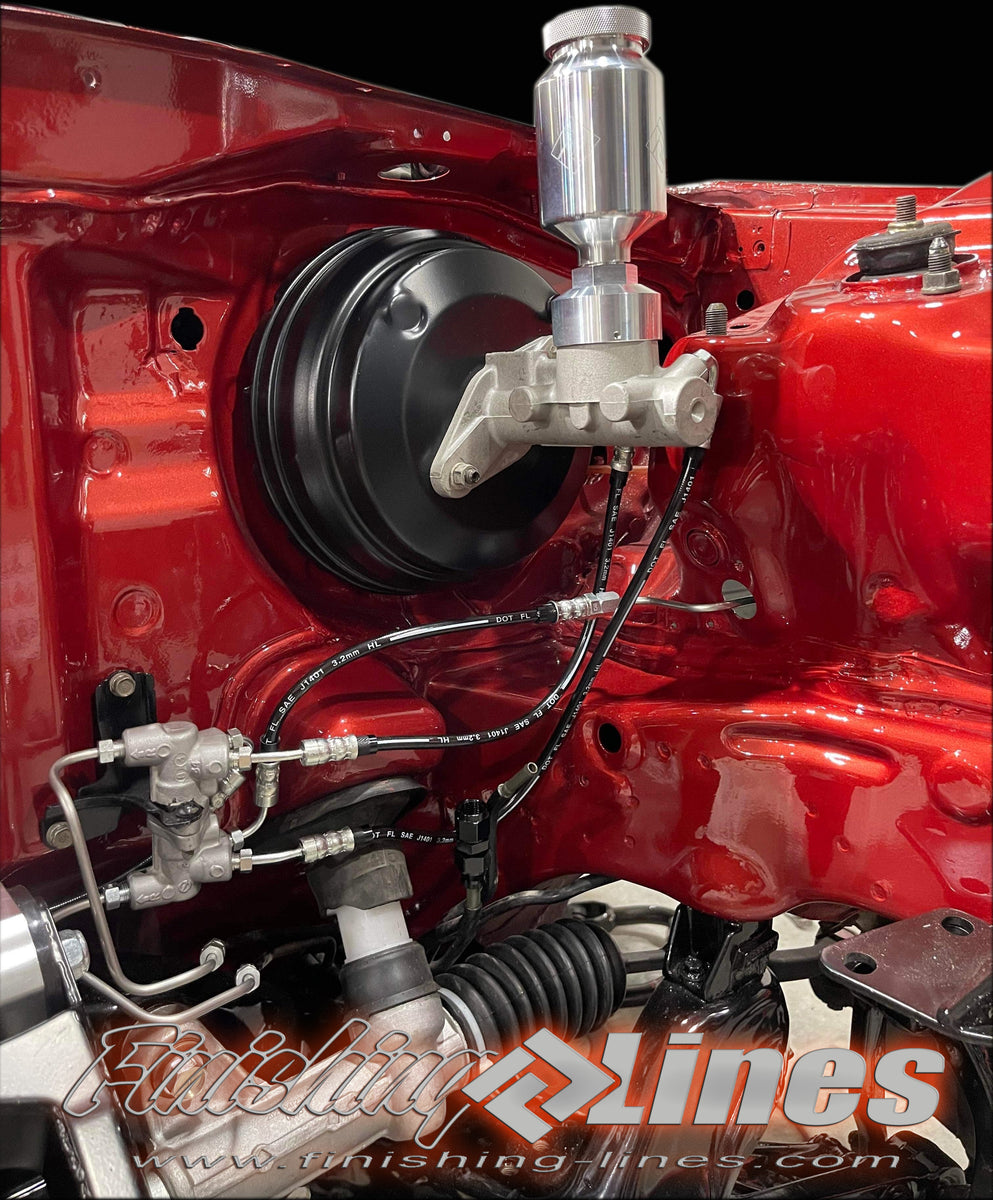 Finishing Lines EG Mini-Tuck Brake Line Kit (Stock Master Cylinder Set ...
