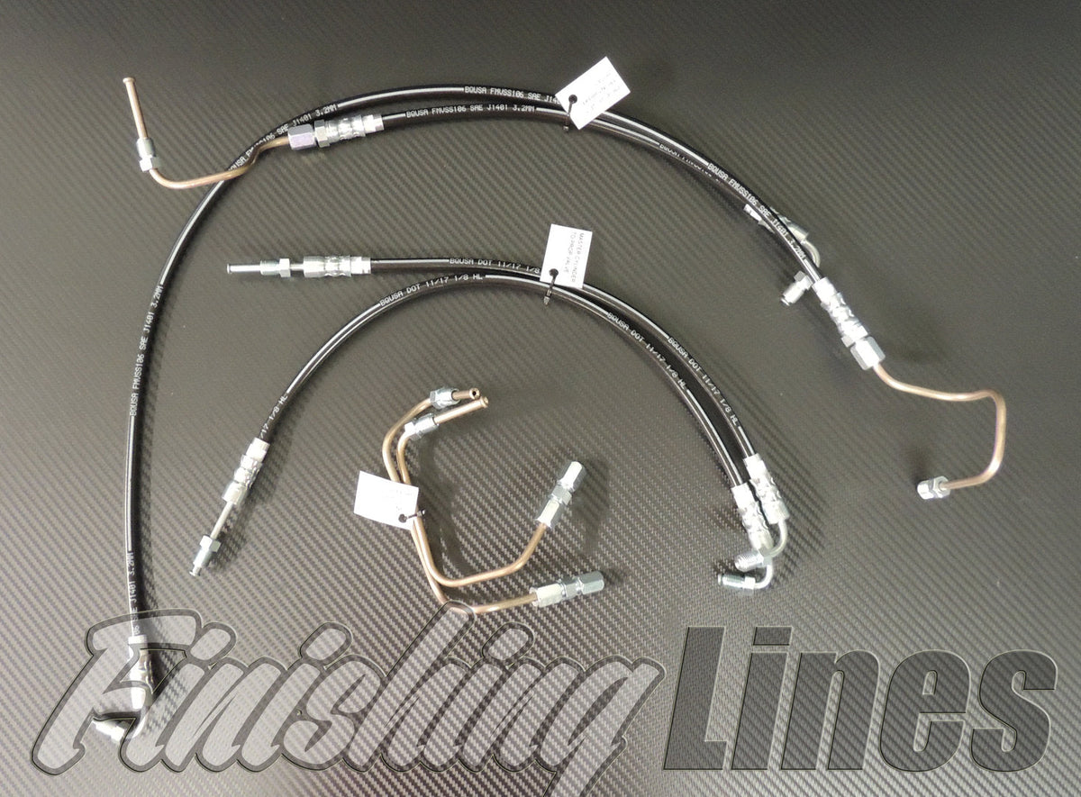 Finishing Lines EG Mini-Tuck Brake Line Kit (Stock Master Cylinder Set ...