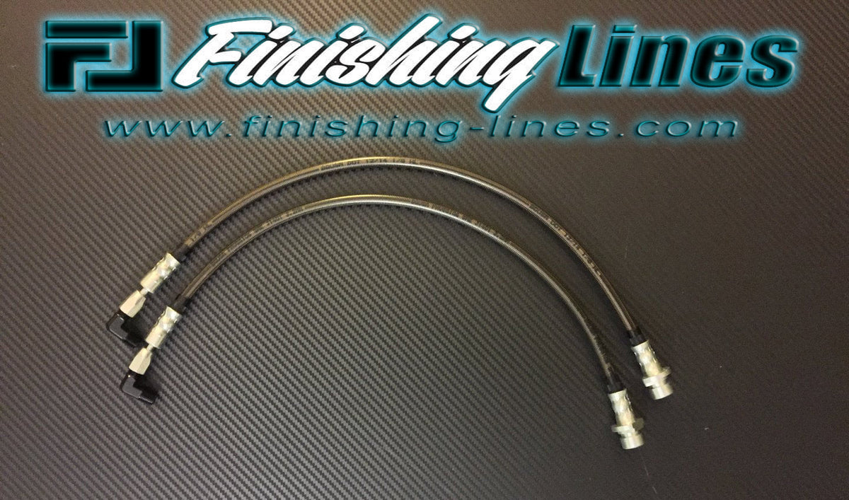Finishing Lines EG/DC/EK Rear Caliper Hose Kit for Tubular Trailing Ar ...