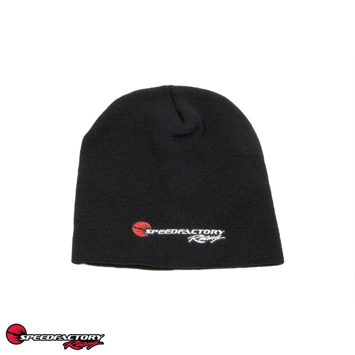 SpeedFactory Racing Logo Beanie (Black) – SpeedFactoryRacing