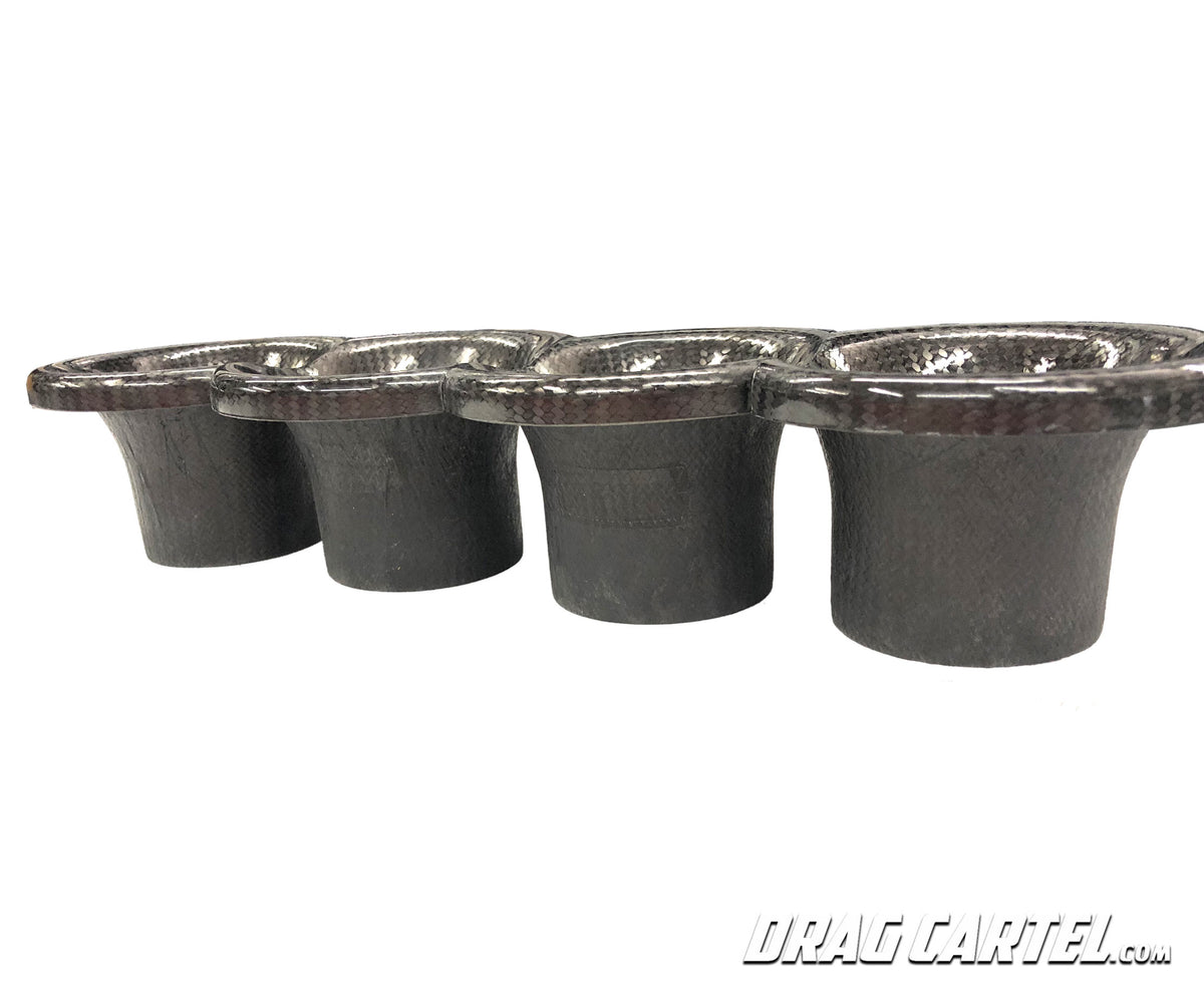 DRAG CARTEL Carbon Fiber 70MM / 3'' Ram Tubes (Velocity Stacks ...