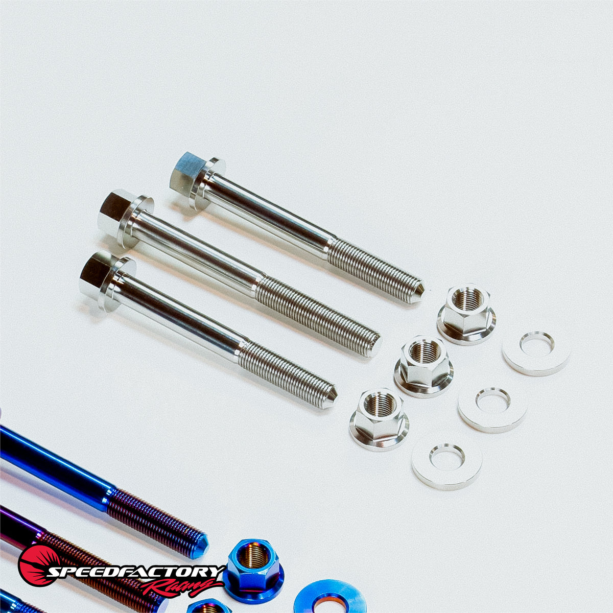 SpeedFactory Racing Titanium EG / DC / EK Engine Mount Hardware Kits ...