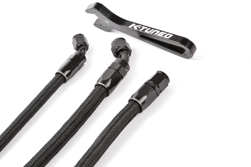 K-Tuned 6AN OEM Fuel Line Kit (Used With OEM Fuel Filter ...