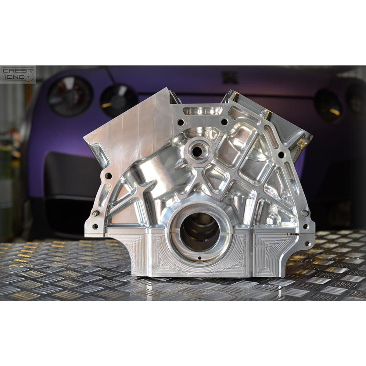 Extreme Turbo Systems - GT-R Crest CNC Billet Block – SpeedFactoryRacing