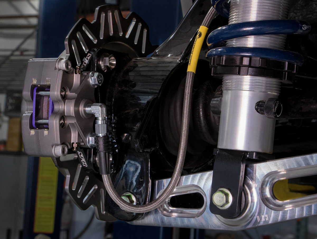 SpeedFactory Racing AWD / FWD Lightweight Rear Staging Brakes Kit ...