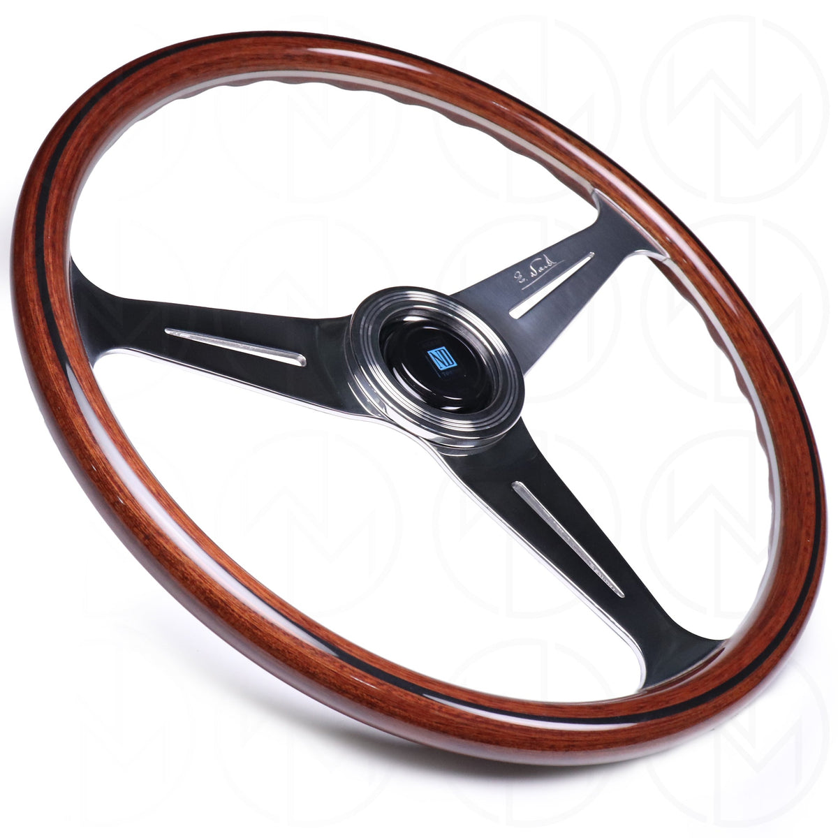 Nardi Classic Wood Steering Wheel - 390mm Polished Spokes - Wheel Mod ...