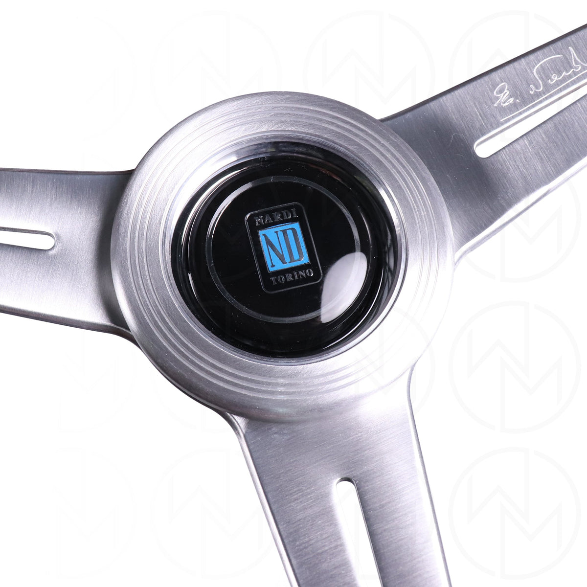 Nardi Classic Wood Steering Wheel - 390mm Satin Silver Spokes - Wheel ...