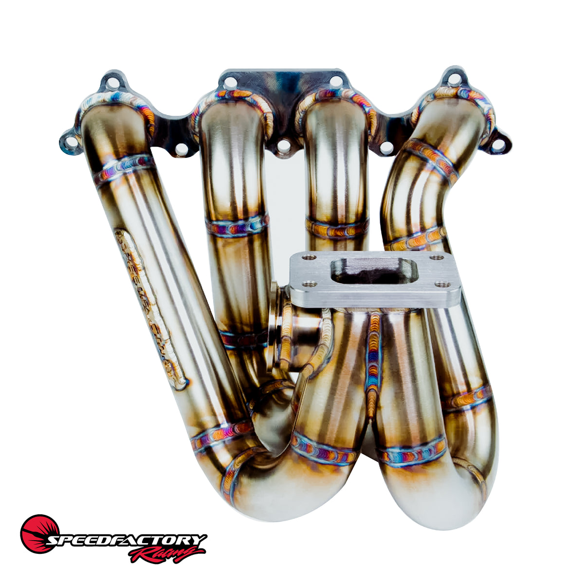 SpeedFactory Stainless Steel "Top Mount" Turbo Manifold ...