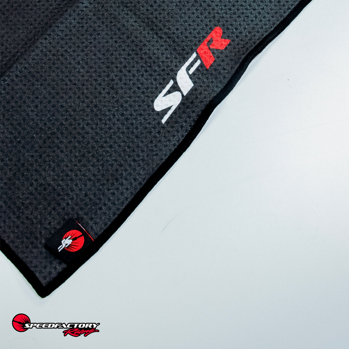 SpeedFactory Racing SFR Microfiber Rally Towel - Black – SpeedFactoryRacing